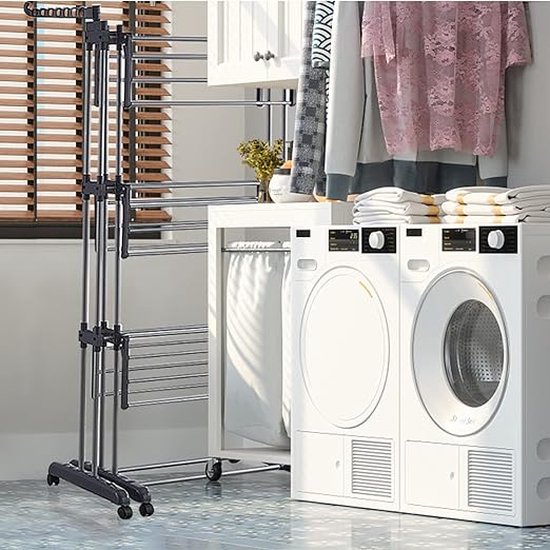 Droogrek toren, torenwasrek, grote capaciteit 178 x 170 x 50 cm ...