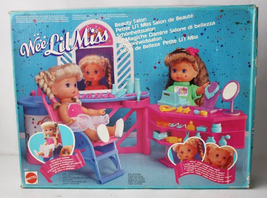 WEE LIL MISS BEAUTY SALON MATTEL - ZEER ZELDZAME VINTAGE 1991 | bol