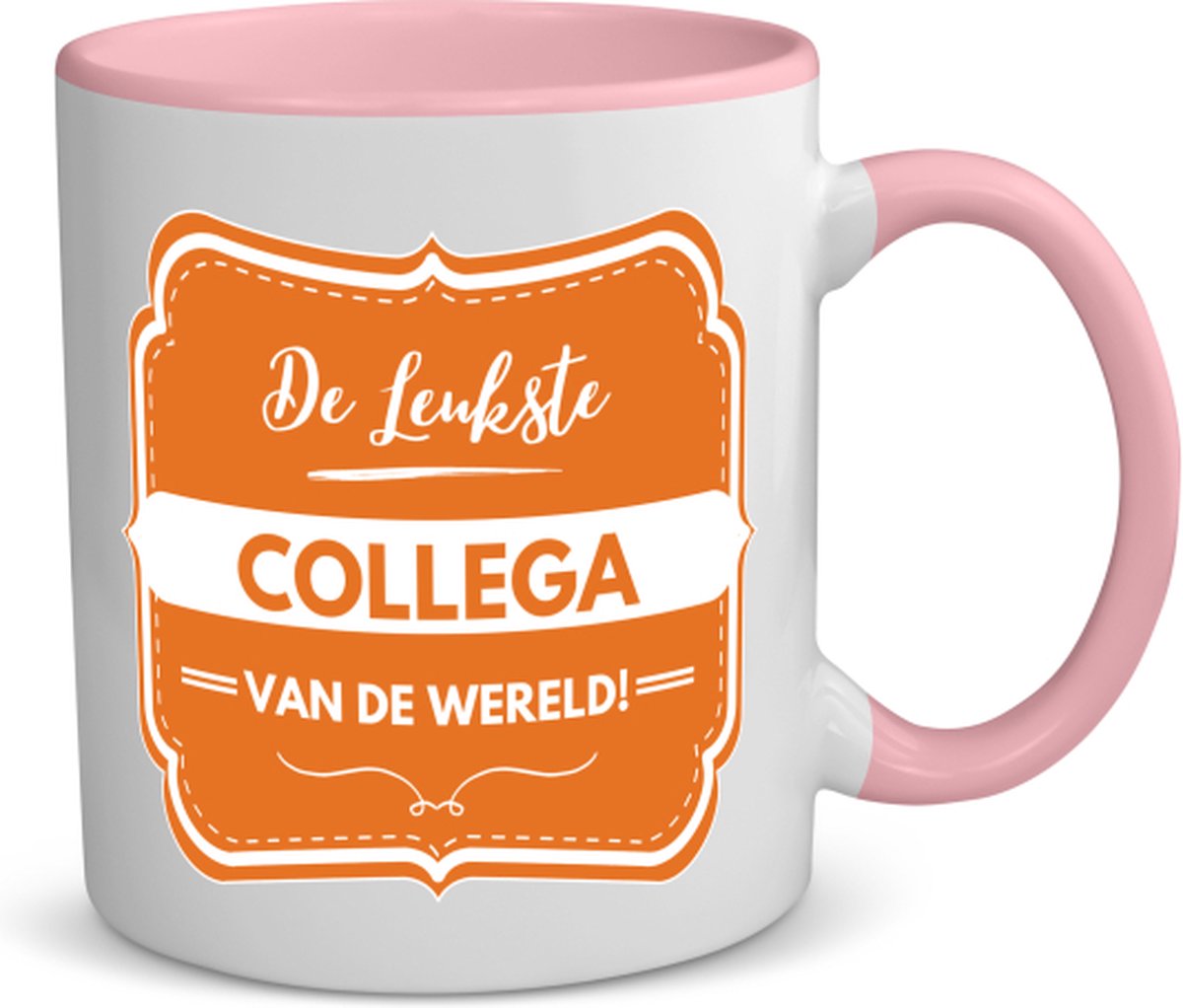 Akyol - de leukste collega koffiemok - theemok - roze - Collega - beste ...