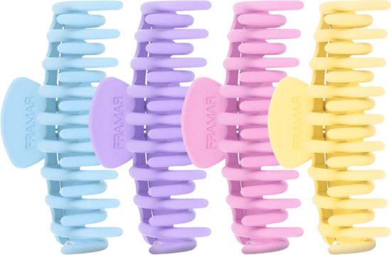 Framar Claw Clips Haarklemmen - Pastel | bol