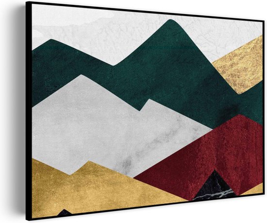 Akoestisch Schilderij Scandinavisch Kleurrijk Rechthoek Horizontaal Basic L (100 x 72... | bol.com