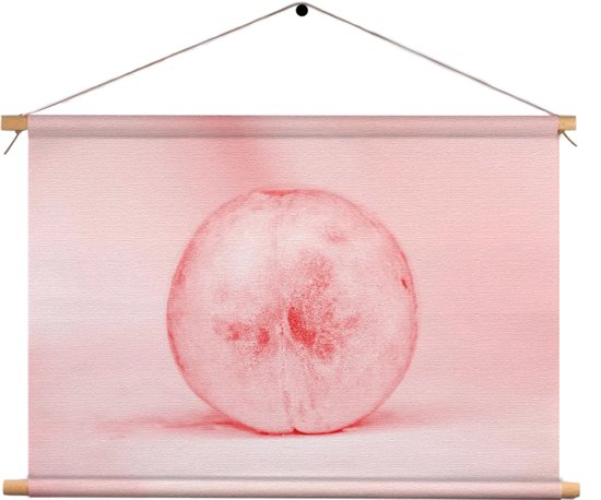 Textielposter Radijsje Roze Rechthoek Horizontaal L (43 X 60 CM) - Wandkleed -... | bol