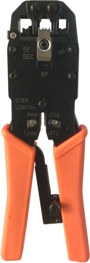 TANG - Crimp Tool - PROFESSIONELE TANG voor modulair jack plugjes ...