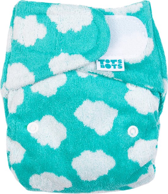 Bamboozle stretch - totsbots - wasbare luier - maat 1 - wolkjes | bol