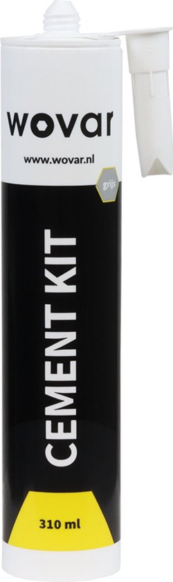 Wovar Cement Kit Grijs Professioneel voeg reparatie kit 310 ml | Per ...