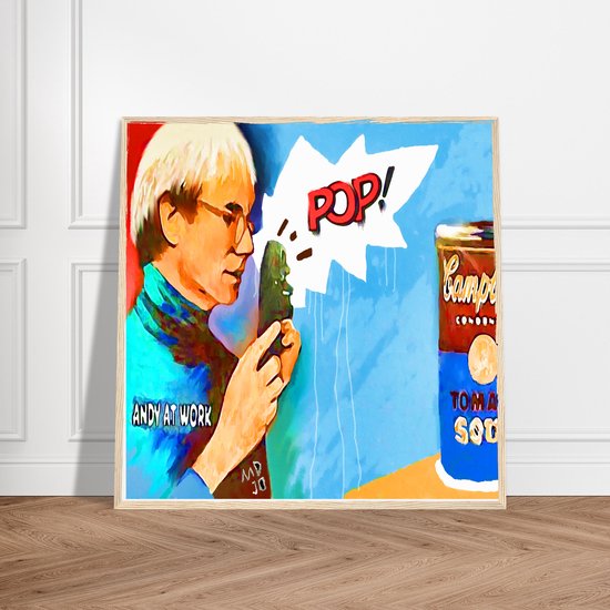 andy warhol poster | posters andy warhol | 50 x 50 cm | pop art ...