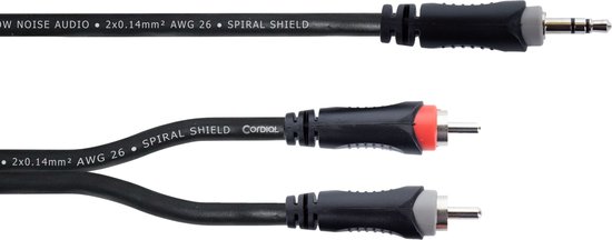 Cordial EY 1 WCC Y-Adapterkabel 1 m - Insert kabel | bol