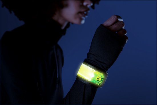 CRIVIT LED-lamp loopset banden - 3 licht standen - Spatwaterdicht - set ...