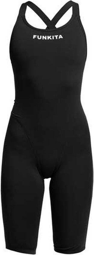 Funkita Fast Legs Still Black Open Rug Wedstrijd Zwempak Zwart AUS 32 ...