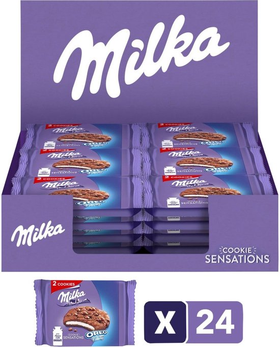 Milka Sensations oreo 24 wikkels x 52 gram | bol