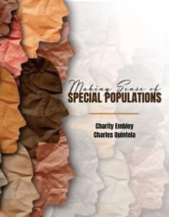 Making Sense of Special Populations, Charity Embley | 9798765727775 ...