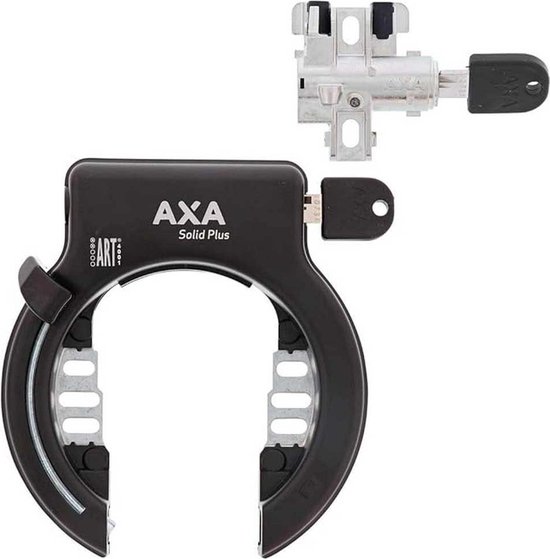 Axa Solid Plus Ringslot + Accu Slot Bosch Gen2 - Zwart | bol