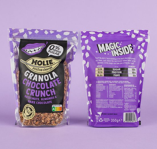 Holie Granola Chocolate Crunch 350g x6 | bol