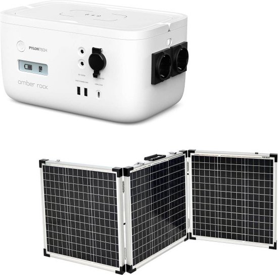 Pylontech Pylontech Amber Rock 473Wh Draagbare Powerstation Met A ...