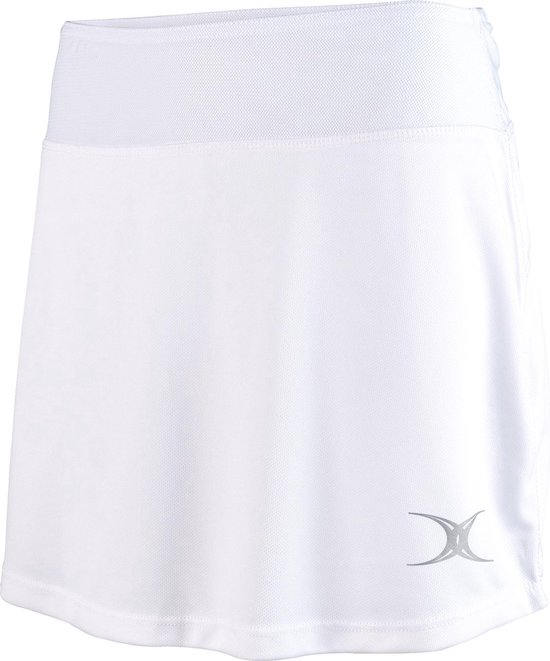 Gilbert Netball Eclipse Skort Girls - 7 - 8 Yrs - Wit | bol