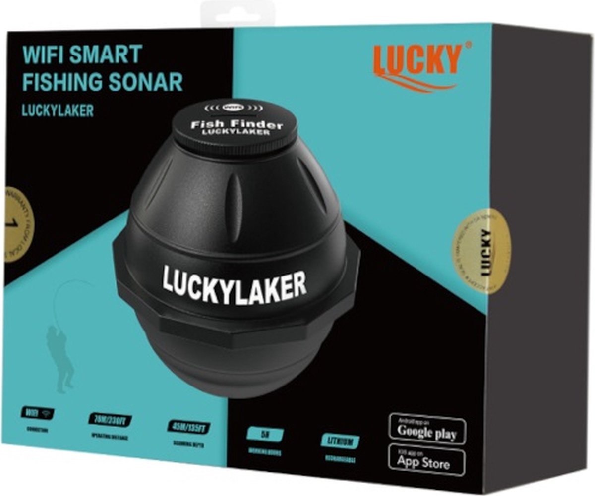 Lucky Laker Fishfinder Wifi Smart Fishing Sonar | Fishfinder | bol