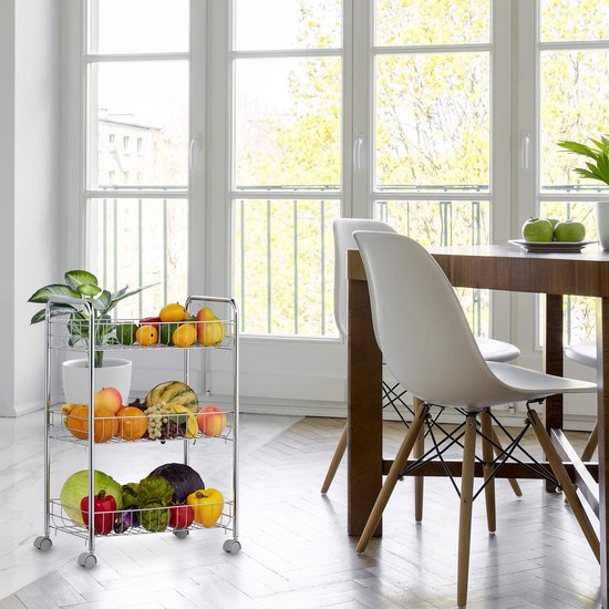 multifunctionele trolley met wieltjes voor keuken, kantoor, badkamer ...