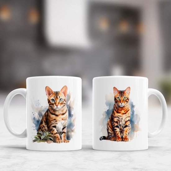 Mok Cleo - Cats - Gift - Cadeau - CatLovers - Meow - KittyLove - Katten -... | bol