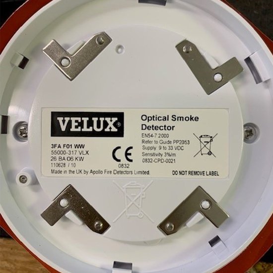 Velux KFA 100 WW optische Rookmelder | bol