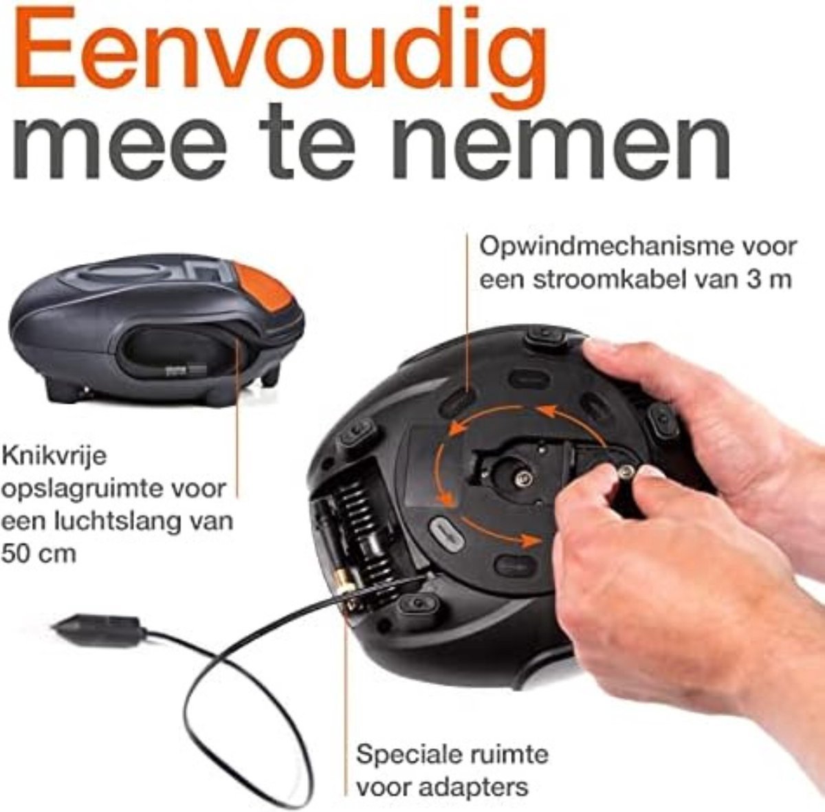 Autobanden Pomp - Autobanden Compressor - Bandenpomp - Draagbare Auto ...