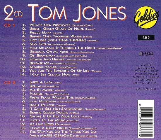 Tom Jones, Tom Jones | Muziek | bol