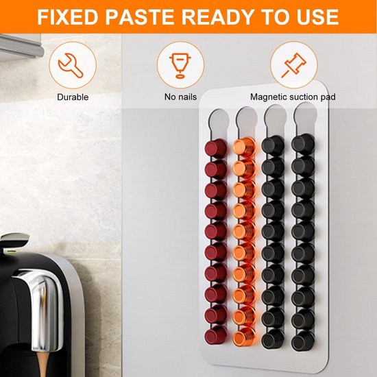 Koffie Capsulehouder - Koffiecapsule Opbergrek Capsule Opslag Houder ...