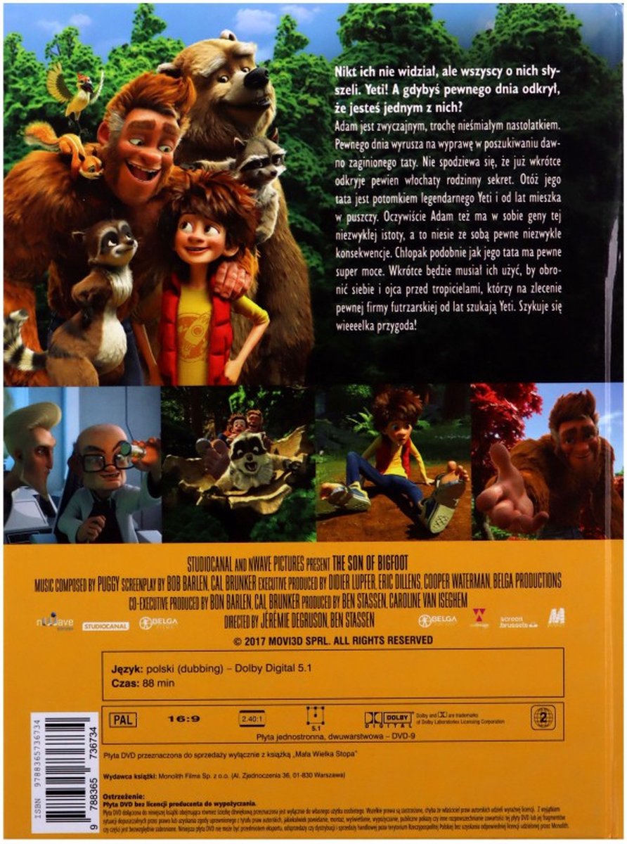 Bigfoot Junior [DVD] (Dvd), Cinda Adams | Dvd's | bol