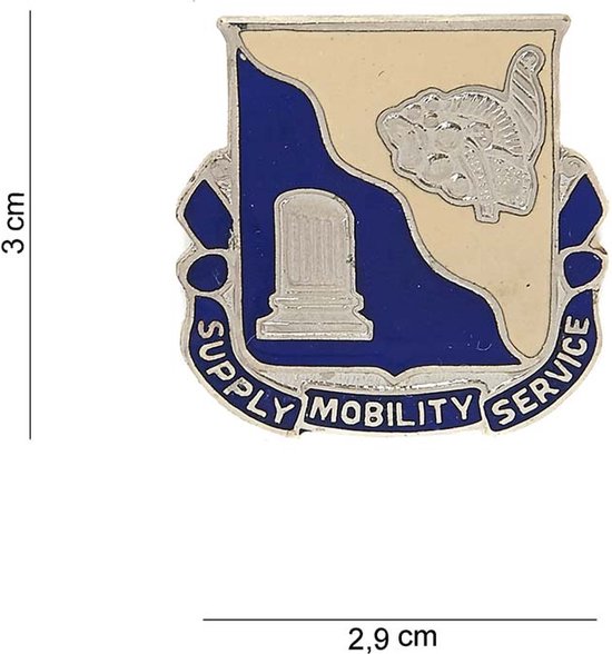 Embleem metaal 501st Support battalion pin | bol