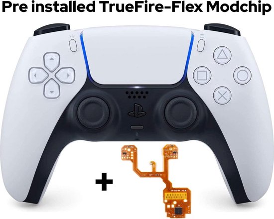 XQGaming PS5 DualSense Wit + Pre Installed Modchip | bol