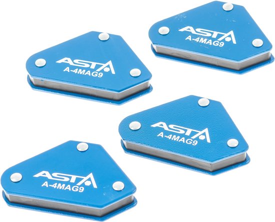Mini lasmagneet set- 4KG - Lasklem - 4 delig - ASTA | bol
