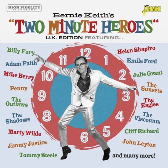 Bernie Keith's Two Minute Heroes, Various | Muziek | bol