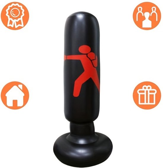 Livano Bokszak Staand - Stootzak - Kickboks Zak Volwassenen - Punching ...