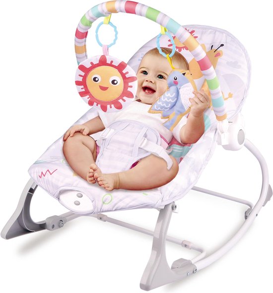 Wipstoel Baby - COMFORTABELE Baby Swing incl. Afneembare Muzikale ...