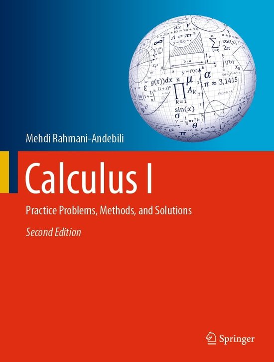 Calculus I (ebook), Mehdi Rahmani-Andebili | 9783031450280 | Boeken | bol