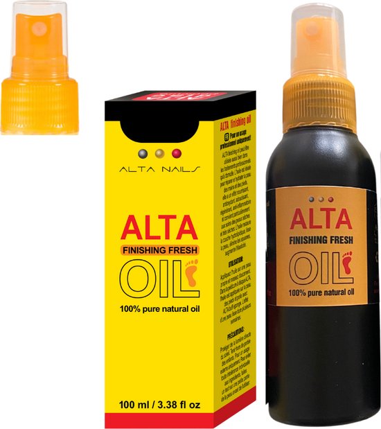 ALTA finishing FRESH oil 100 ml (100% pure natural oil) met spaypomp | bol