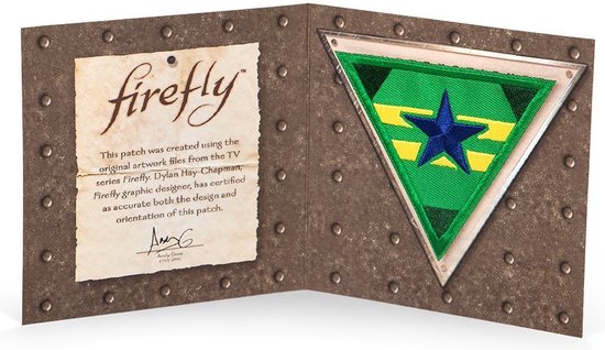 Firefly - Independents Patch With Certificate of Authenticity | bol