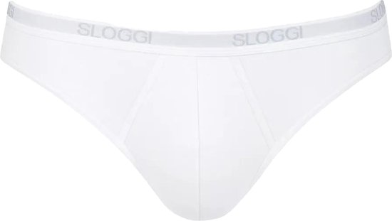 sloggi men Basic Heren Mini slip - Wit - Maat XL | bol