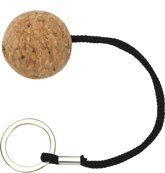 Drijvende-Sleutelhanger Kurk - Sleutelbos - van Heble® *** | bol