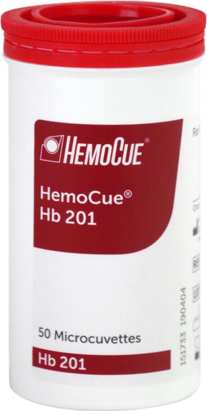 HemoCue Hb 201 - 50 Microcuvettes | bol