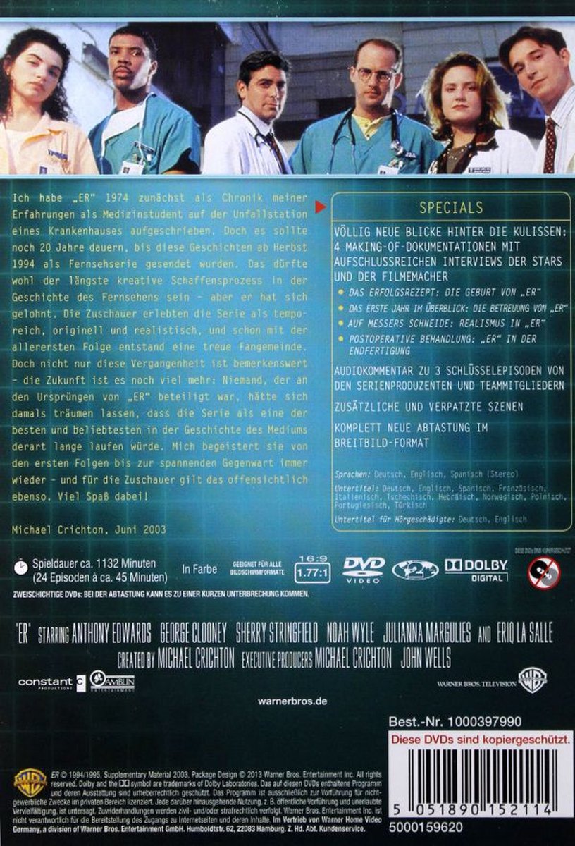 Stern, T: E.R. - Emergency Room (Dvd), Maura Tierney | Dvd's | bol