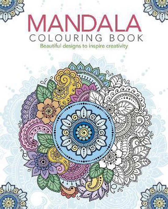 Arcturus Creative Colouring- Mandala Colouring Book, Tansy Willow ...