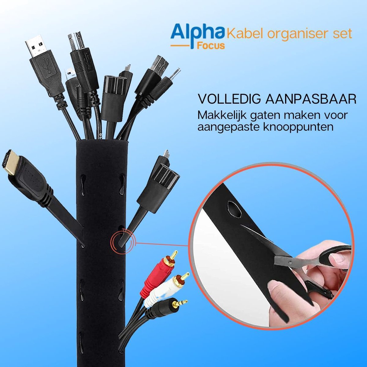 Kabel Organiser Set - 137 stuks - kabelgoot - Kabel Management ...