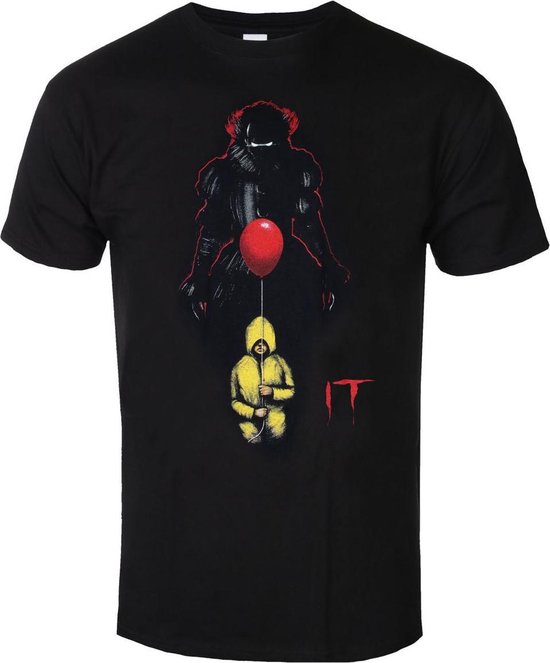 IT (2017) Pennywise Shadow Zwart T-Shirt - S | bol.com