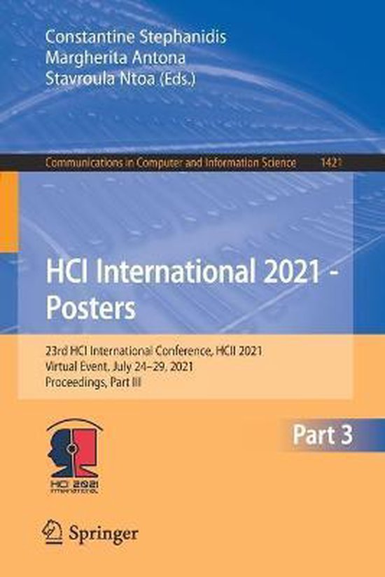 HCI International 2021 - Posters | 9783030786441 | Boeken | bol.com