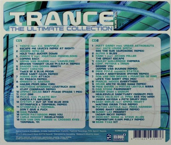 Various Artists - Trance The Ultimate Col. 2010-1 (2 CD), various artists | Muziek | bol