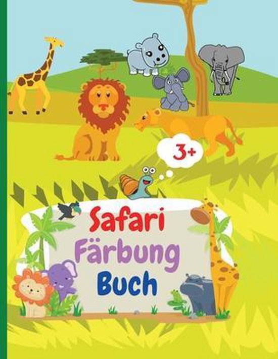 Safari Farbung Buch, Serge Green | 9781803632421 | Boeken | bol.com