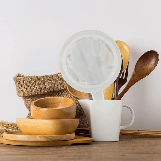 Keuken Zeef - Ultra Fijne Zeef - Zeef Voor Sojamelk - Koffie Zeef ...