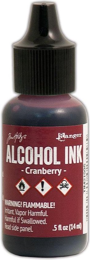 Ranger Alcohol Ink 15 ml - cranberry TIM21995 Tim Holz | bol