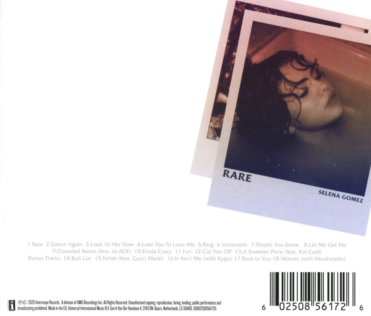 Selena Gomez - Rare (CD) (Limited Edition), Selena Gomez | CD (album ...