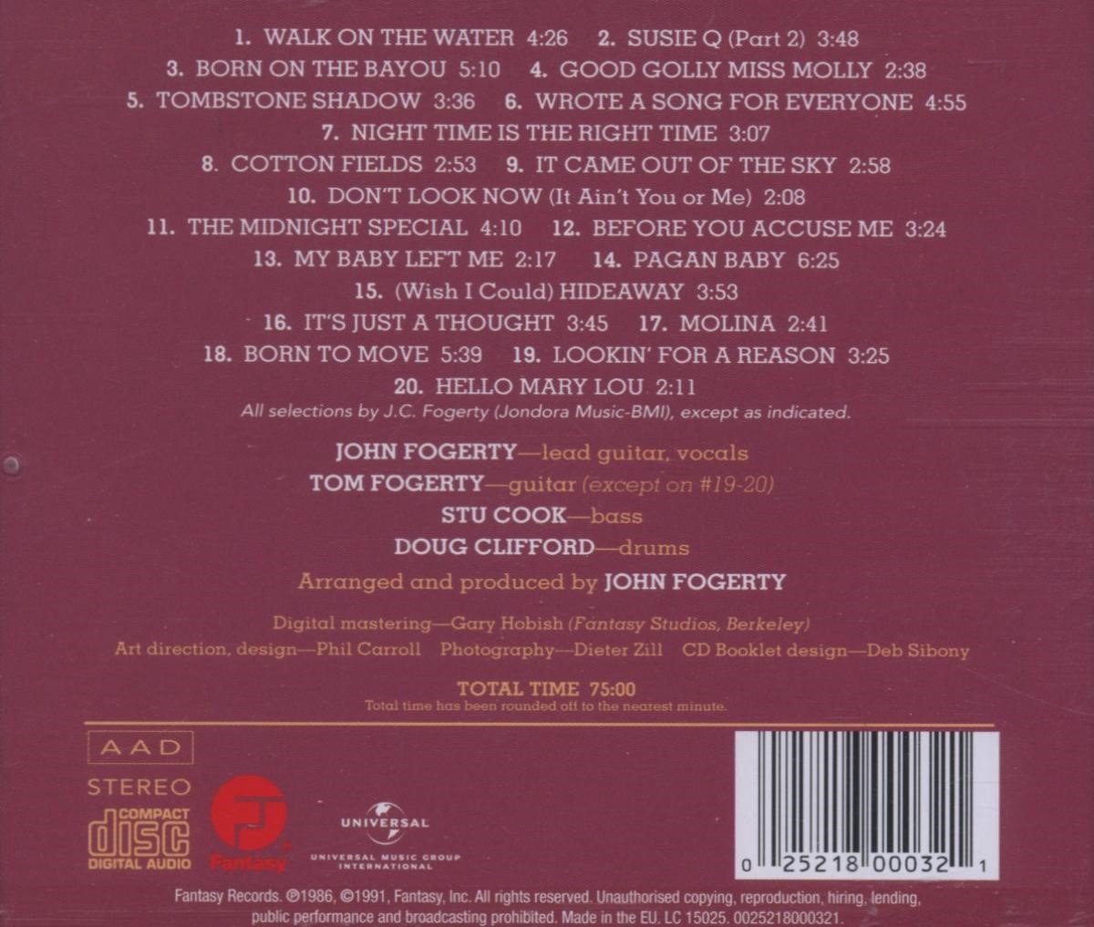 Creedence Clearwater Revival - Chronicle: Volume Two (CD), Creedence ...